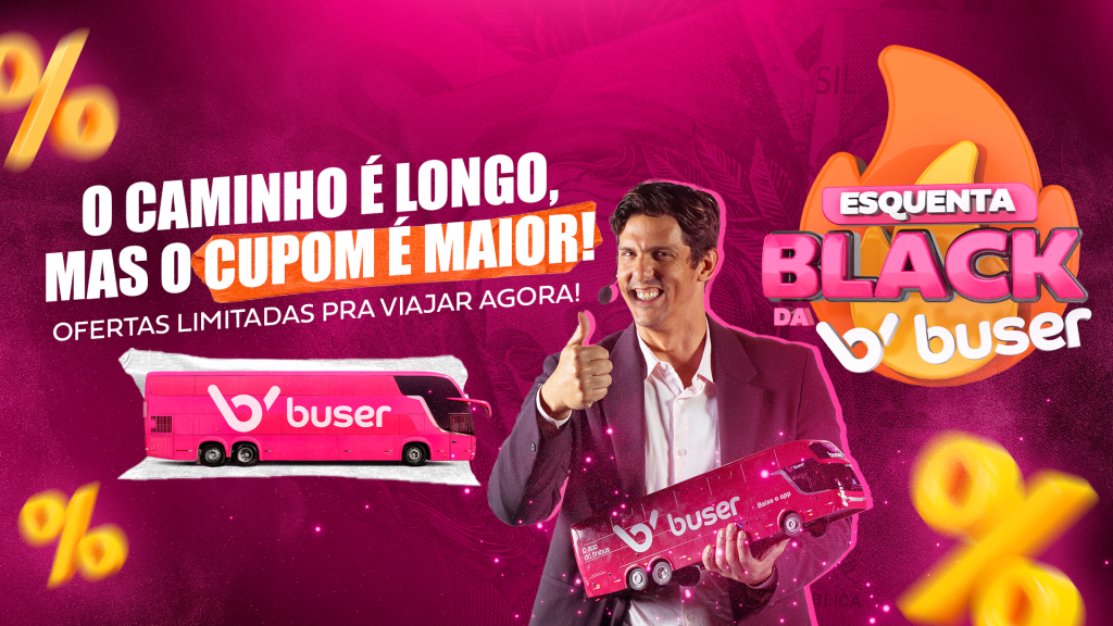 Buser inova com Esquenta Black da Buser e viagens com descontos de até ...